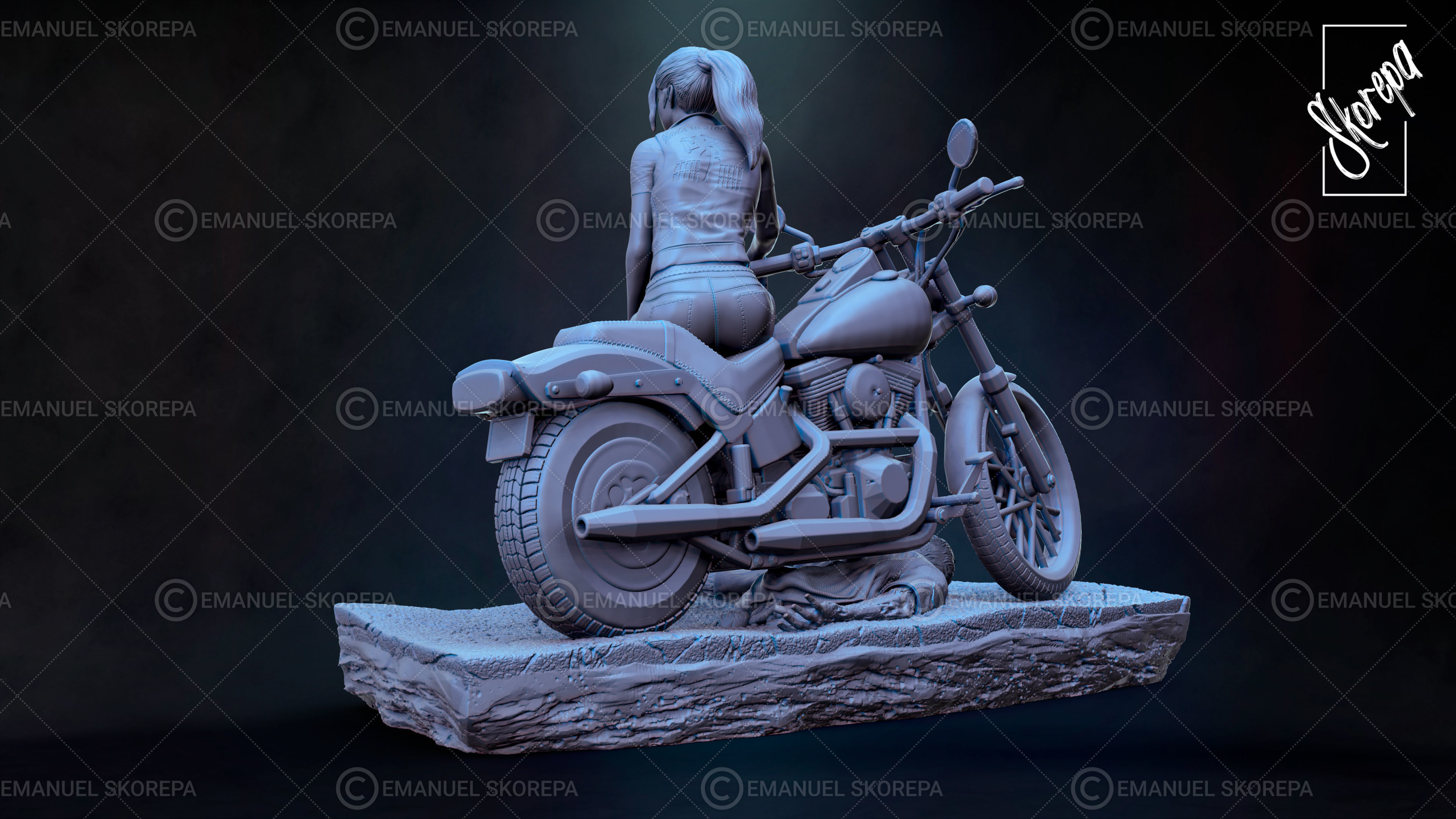 Claire Redfield 3D model 3D printable | CGTrader