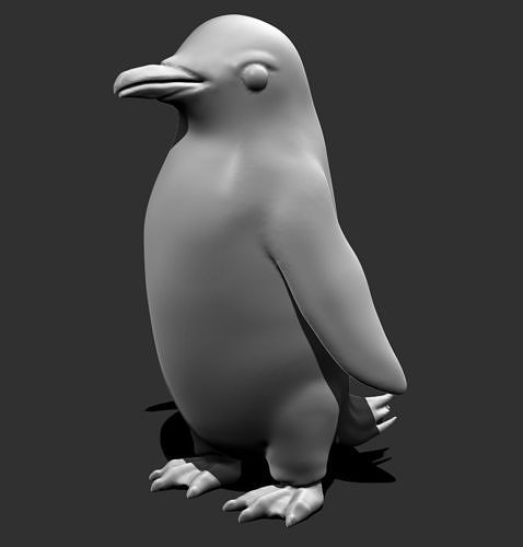 Penguin free 3D model 3D printable | CGTrader