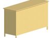 ikea drawer dresser extandable revit model 3D model rigged | CGTrader