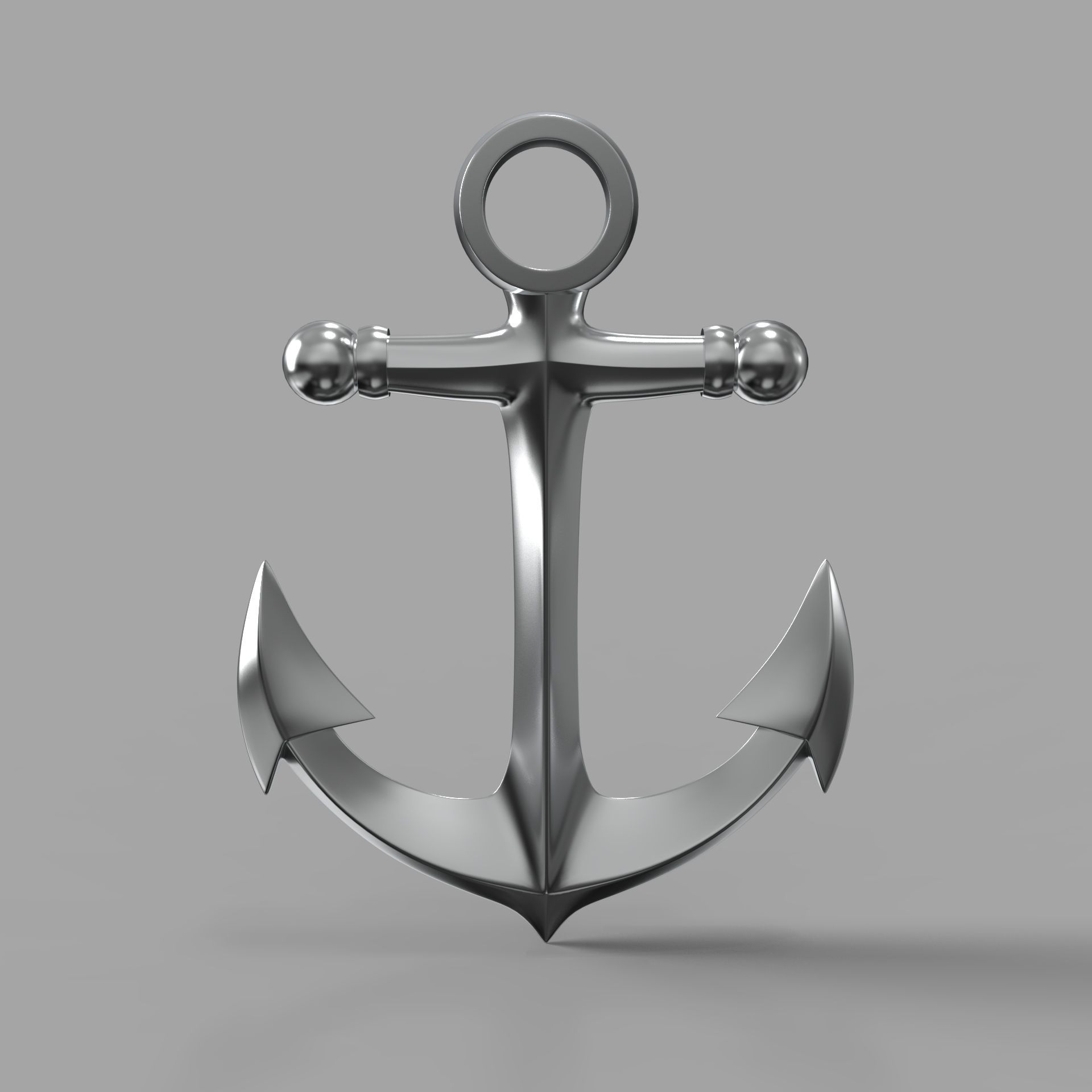 Anchor 3D model | CGTrader