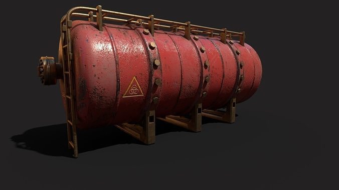 Fuel Tank 3D model | CGTrader