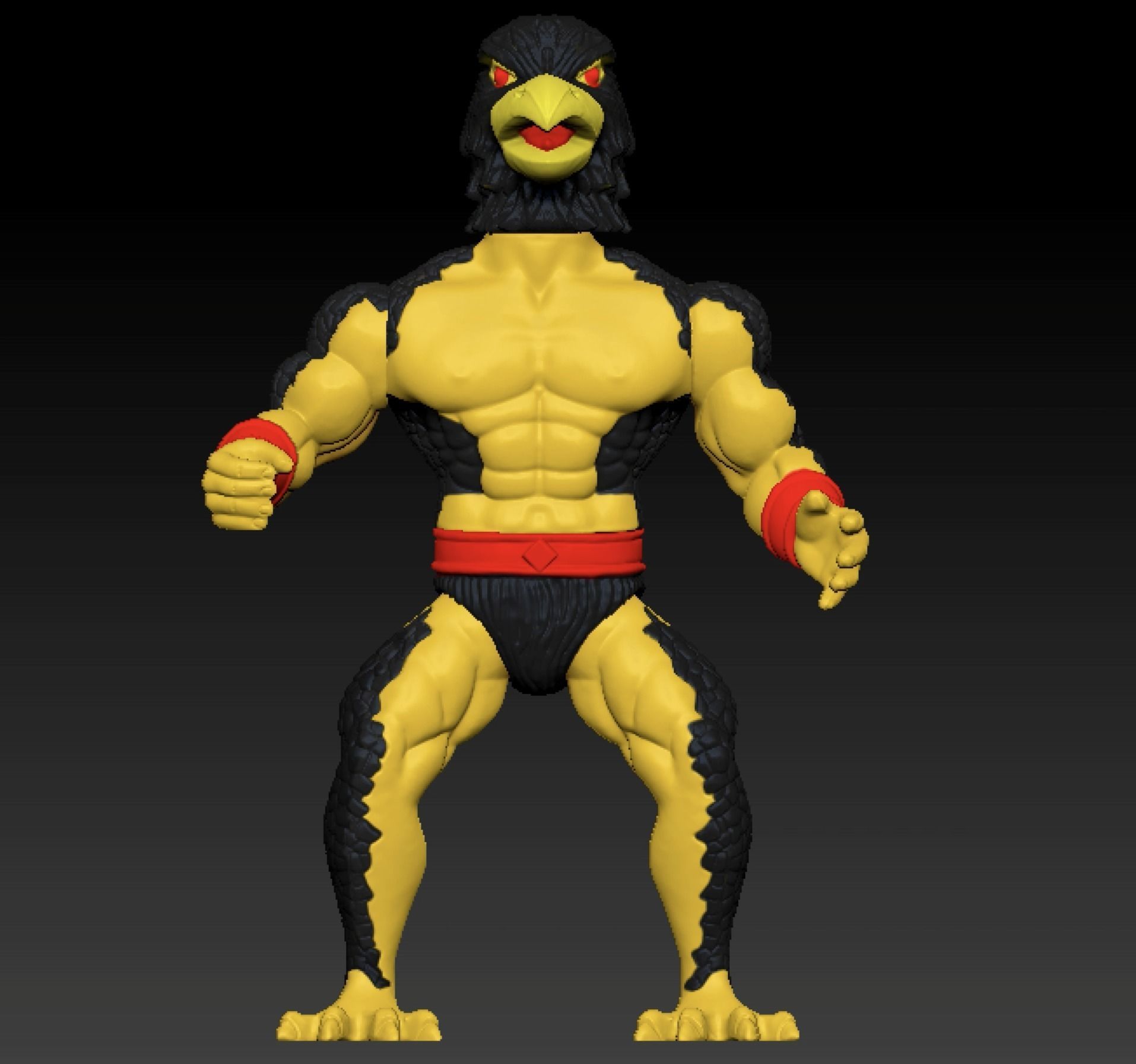 BIRDMAN REMCO BEAST WARRIORS 3D model 3D printable | CGTrader