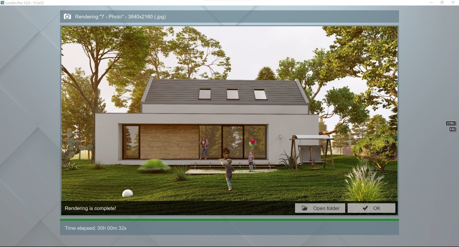 Scene Lumion 12 5 By Yoga4arch Sketchup Files And Lme Effect 3d Model Cgtrader