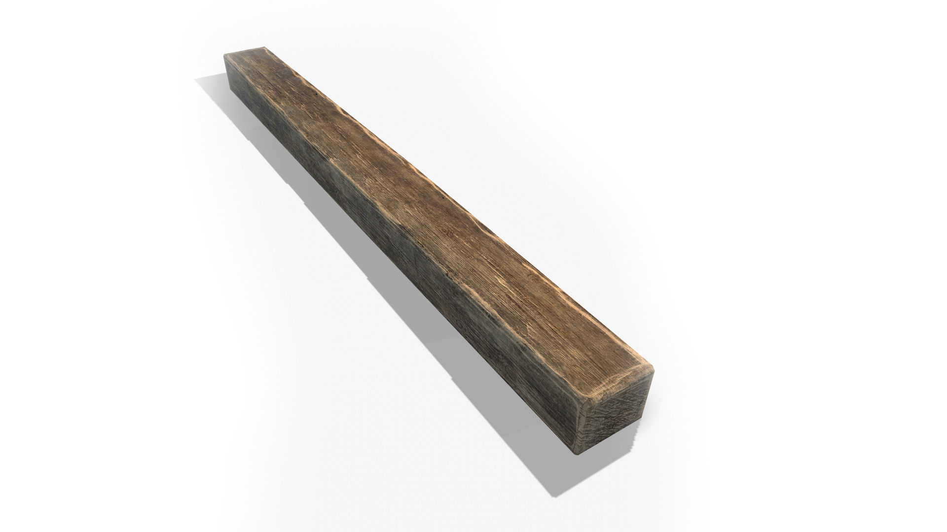 3D model Square Wood Log VR / AR / low-poly | CGTrader