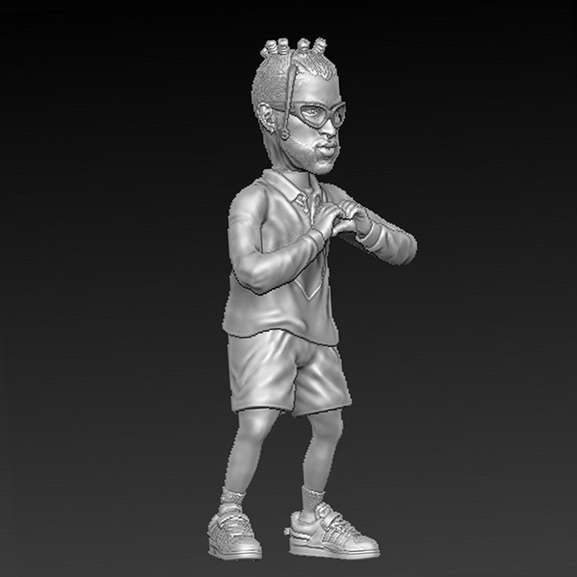 Bad Bunny Love 3D model | CGTrader