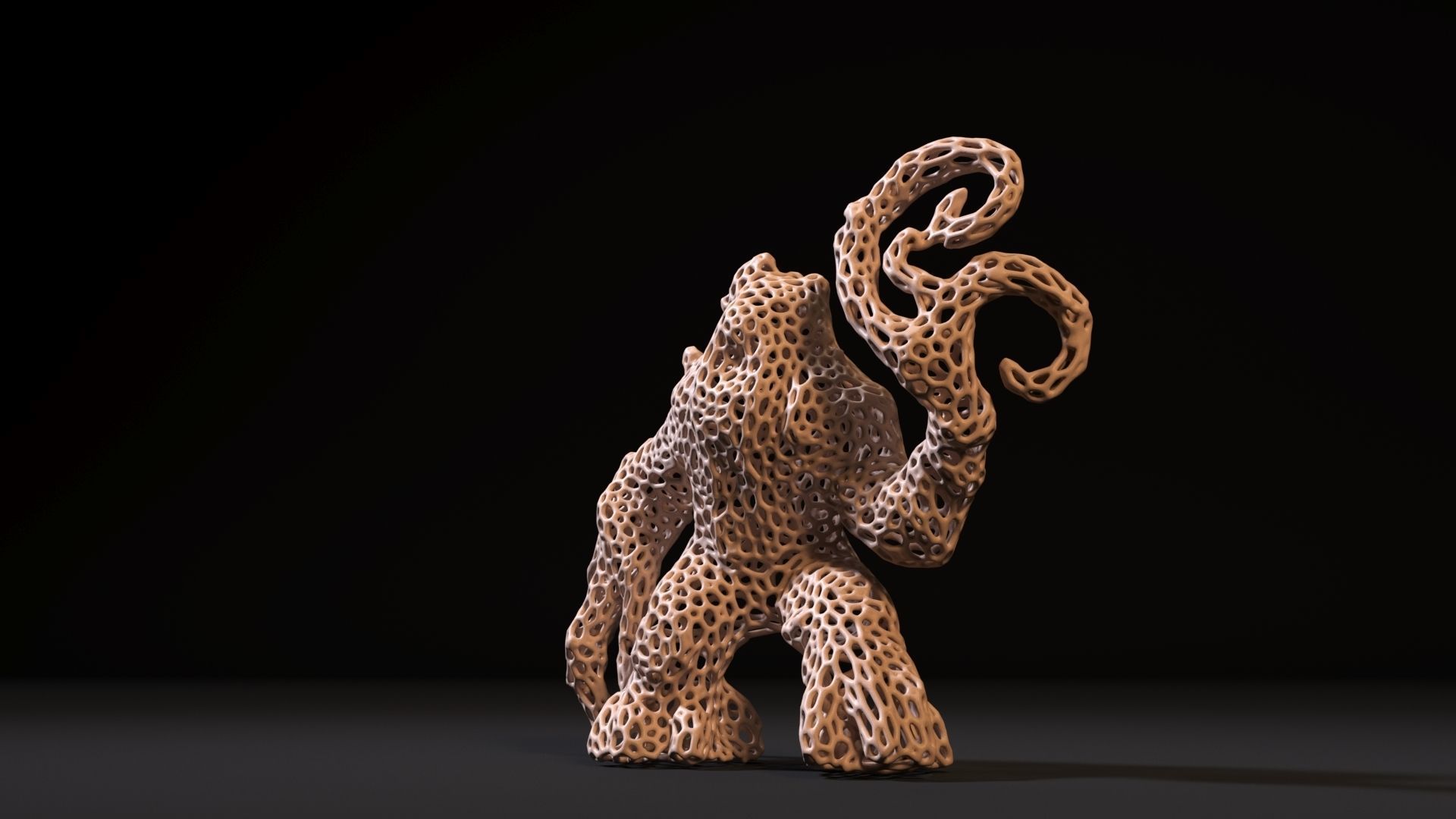 Figurine Ent 3D model 3D printable | CGTrader