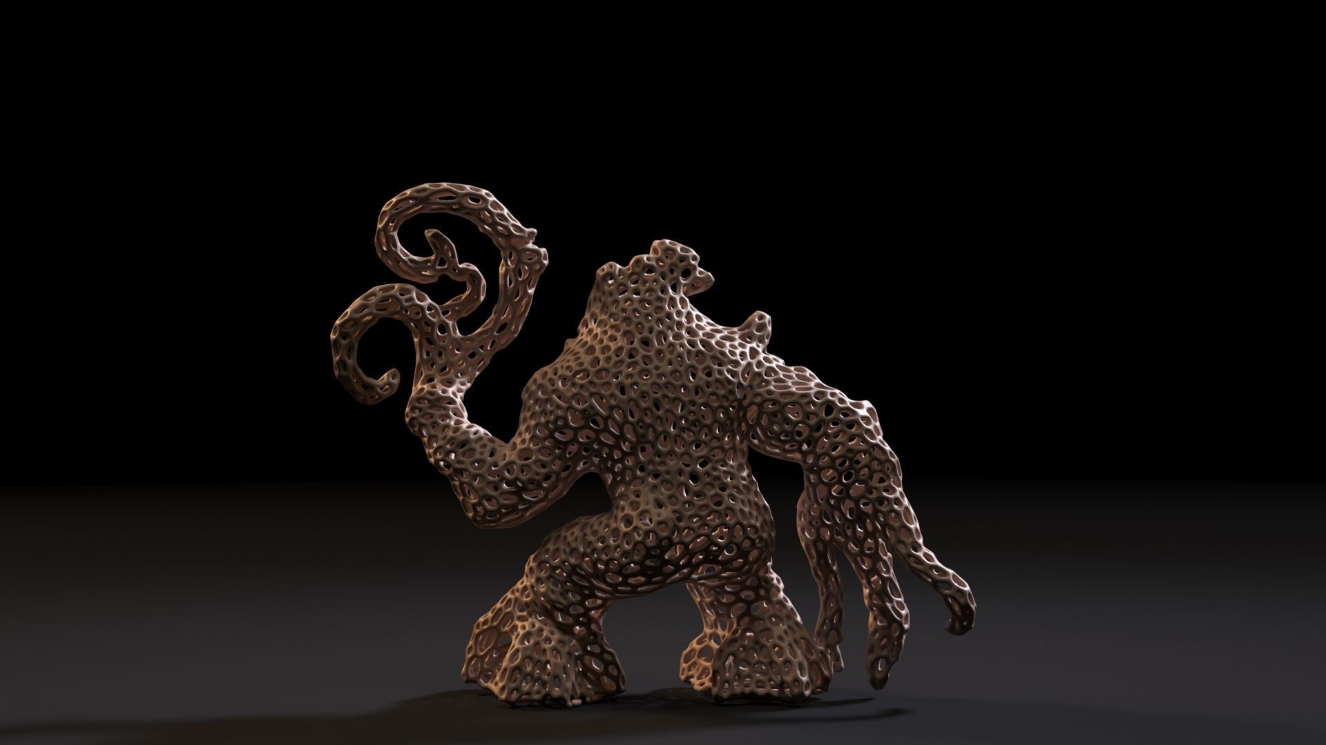 Figurine Ent 3D model 3D printable | CGTrader