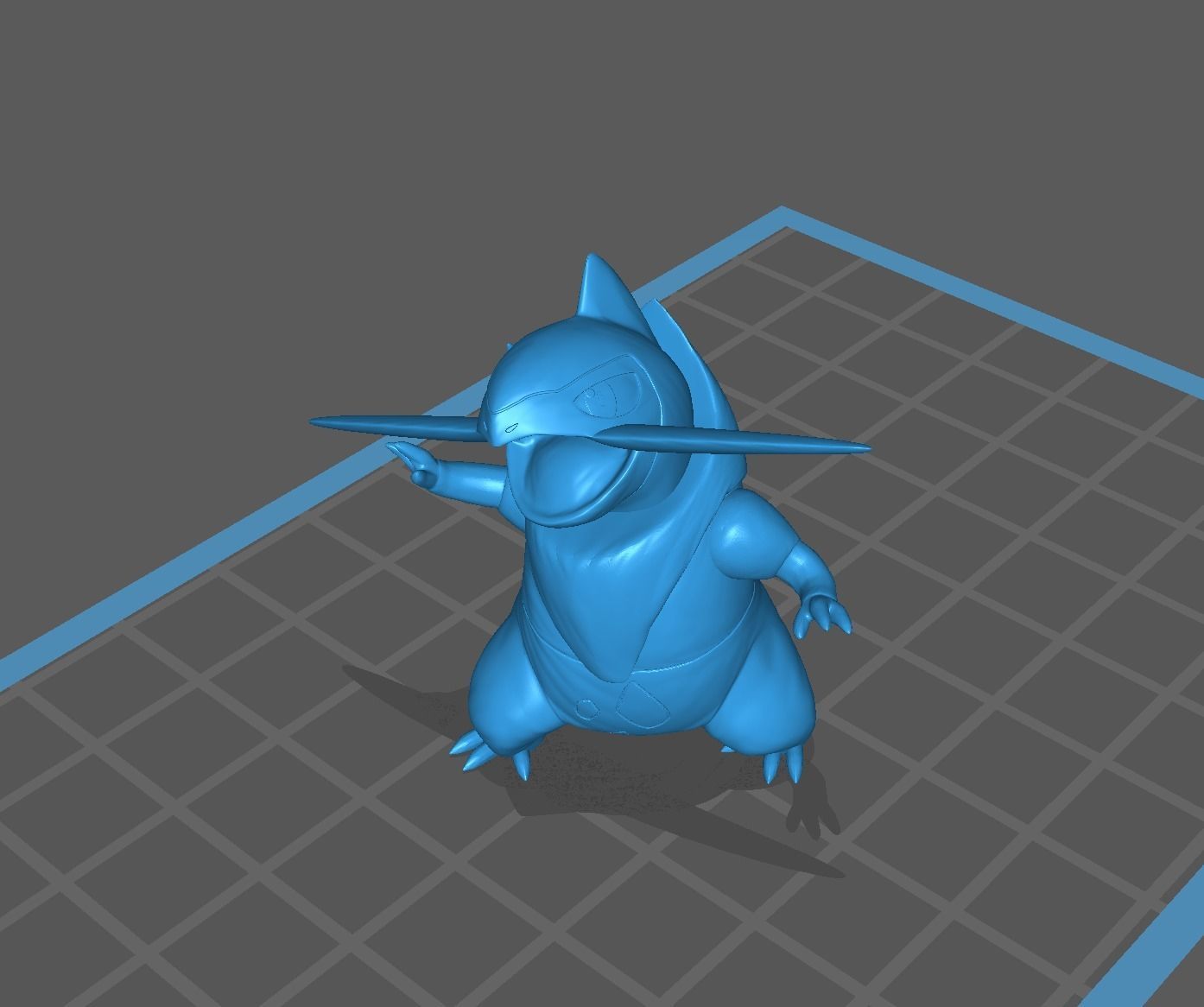Axew Fraxure and Haxorus 3D print model 3D model 3D printable | CGTrader