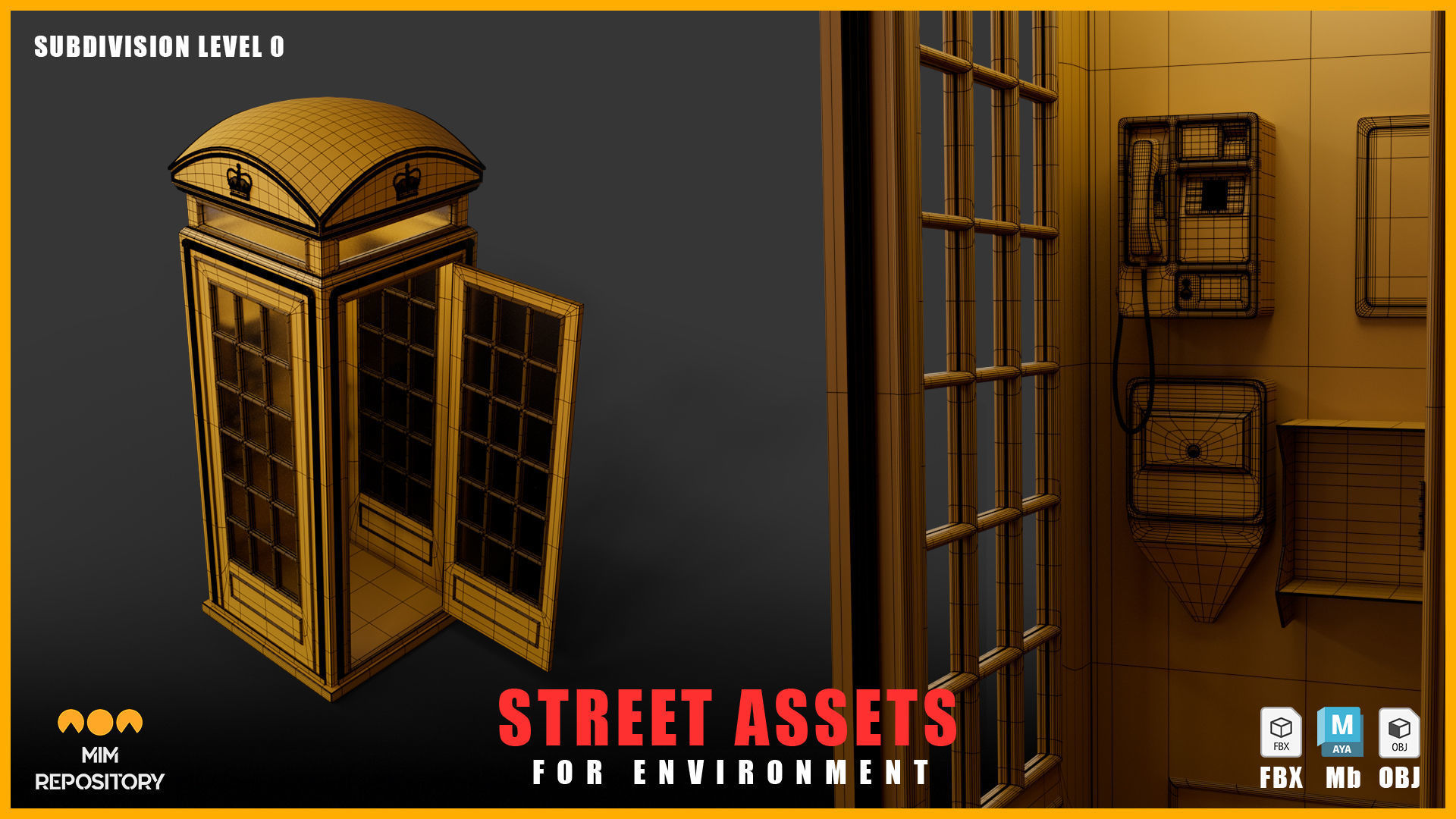 10 Street Assets 3D model | CGTrader