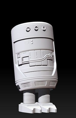 MEL-221 Droid Bad Batch 3D model 3D printable | CGTrader
