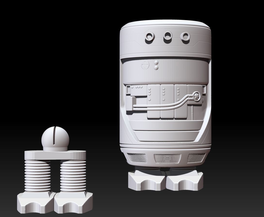 MEL-221 Droid Bad Batch 3D model 3D printable | CGTrader