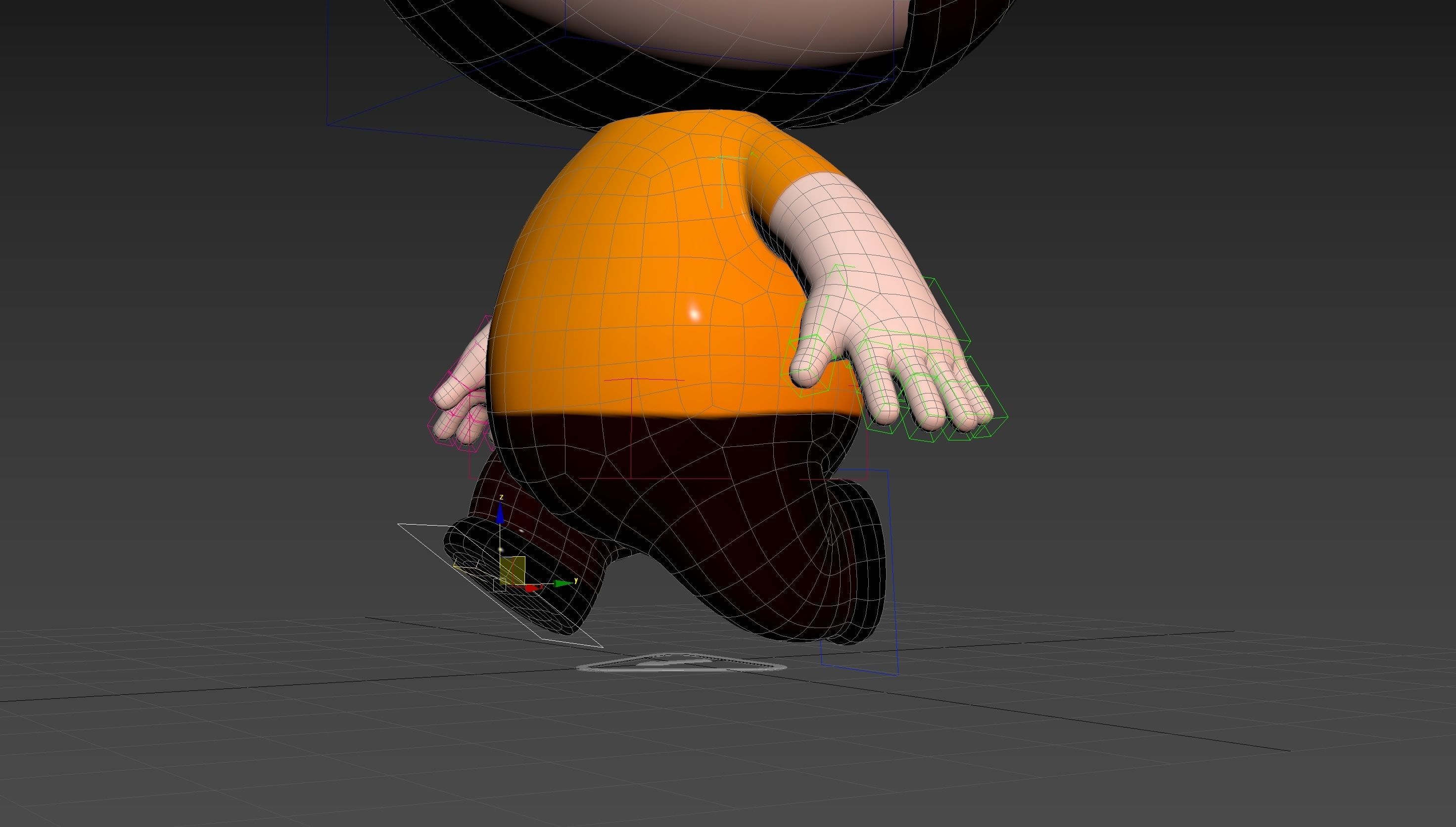 Character215 Rigged Little Boy 3D model rigged | CGTrader