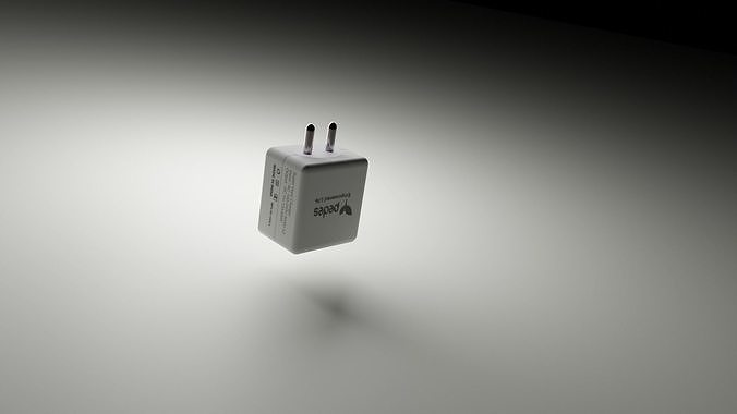 MOBILE ADAPTER CHARGER 3D model | CGTrader