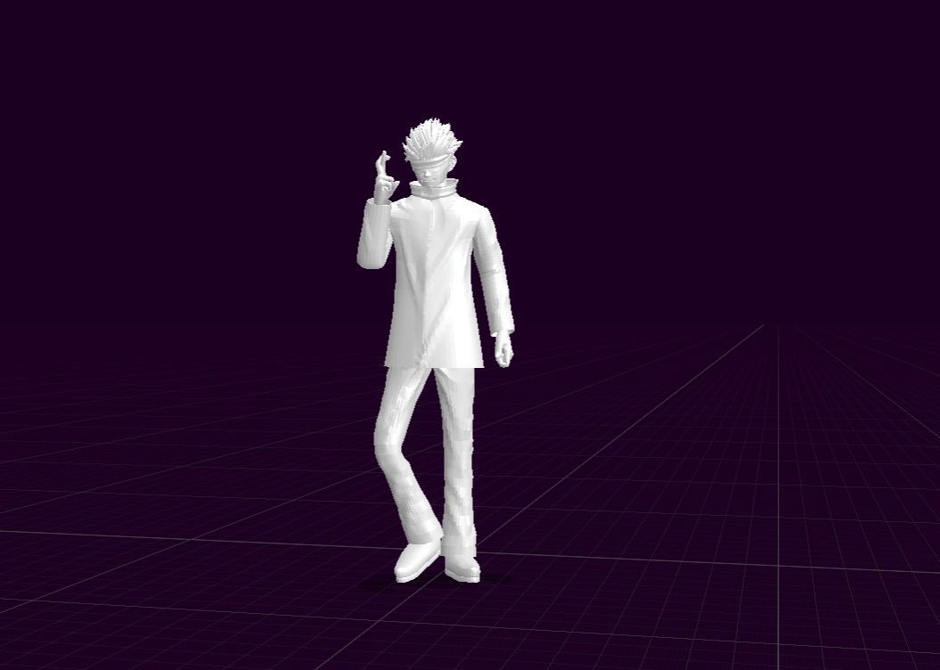 Satoru Gojo - Jujutsu Kaisen 3D model rigged | CGTrader