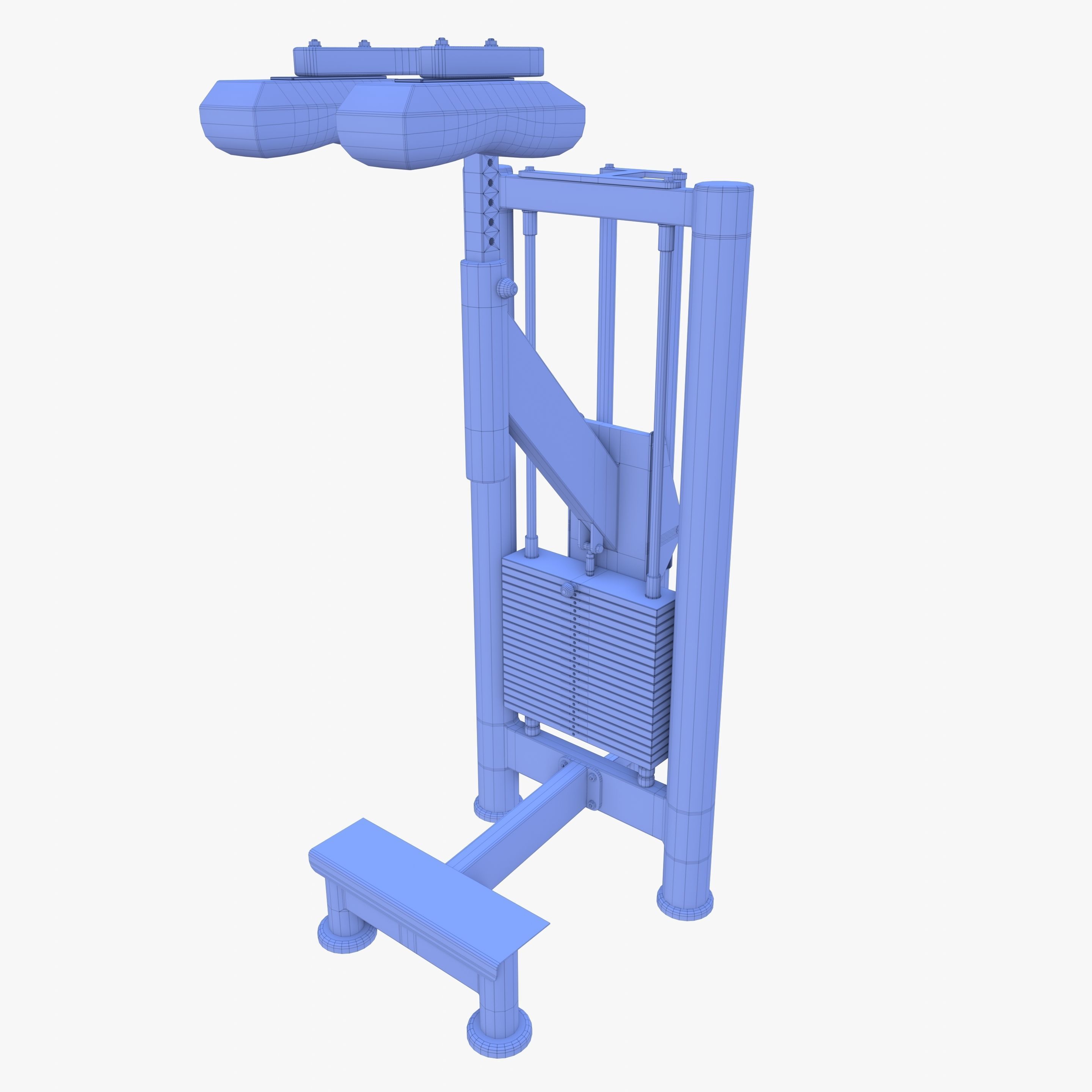 Standing calf machine 3D model | CGTrader