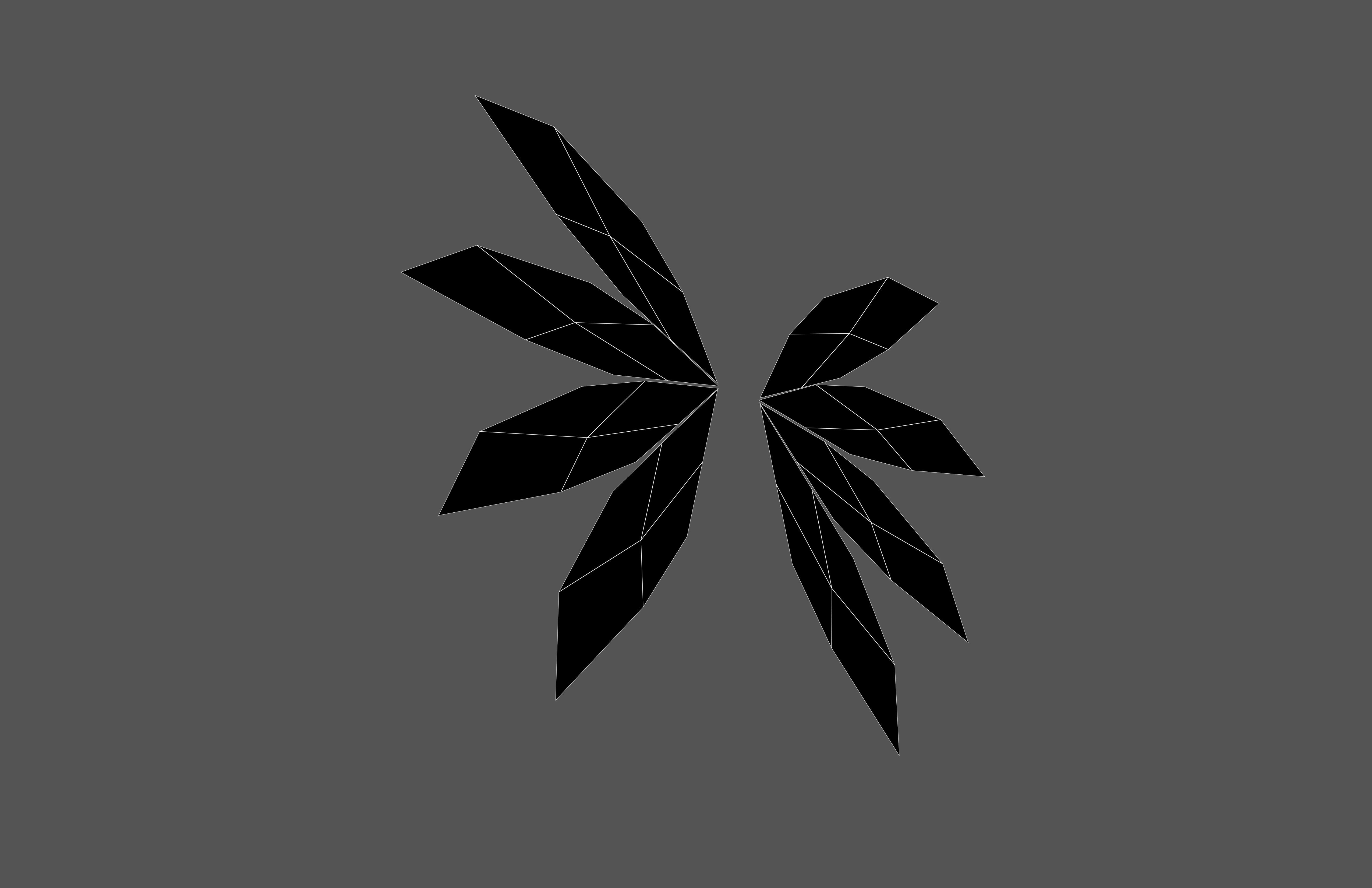 Low Poly Wings v3 009 free VR / AR / low-poly 3D model | CGTrader