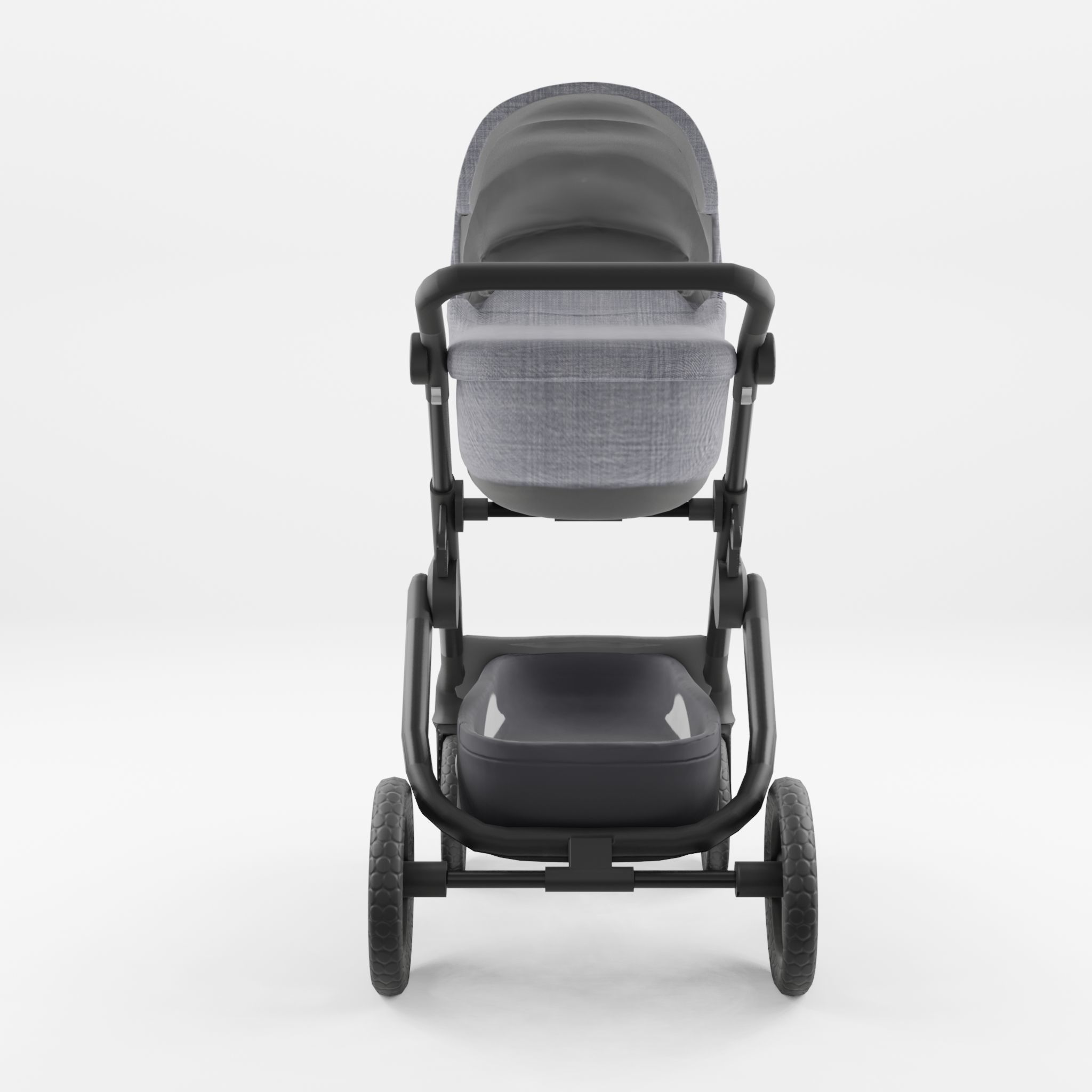 3D model 3D Model of Prams and Strollers - Stokke Trailz Terrain VR ...