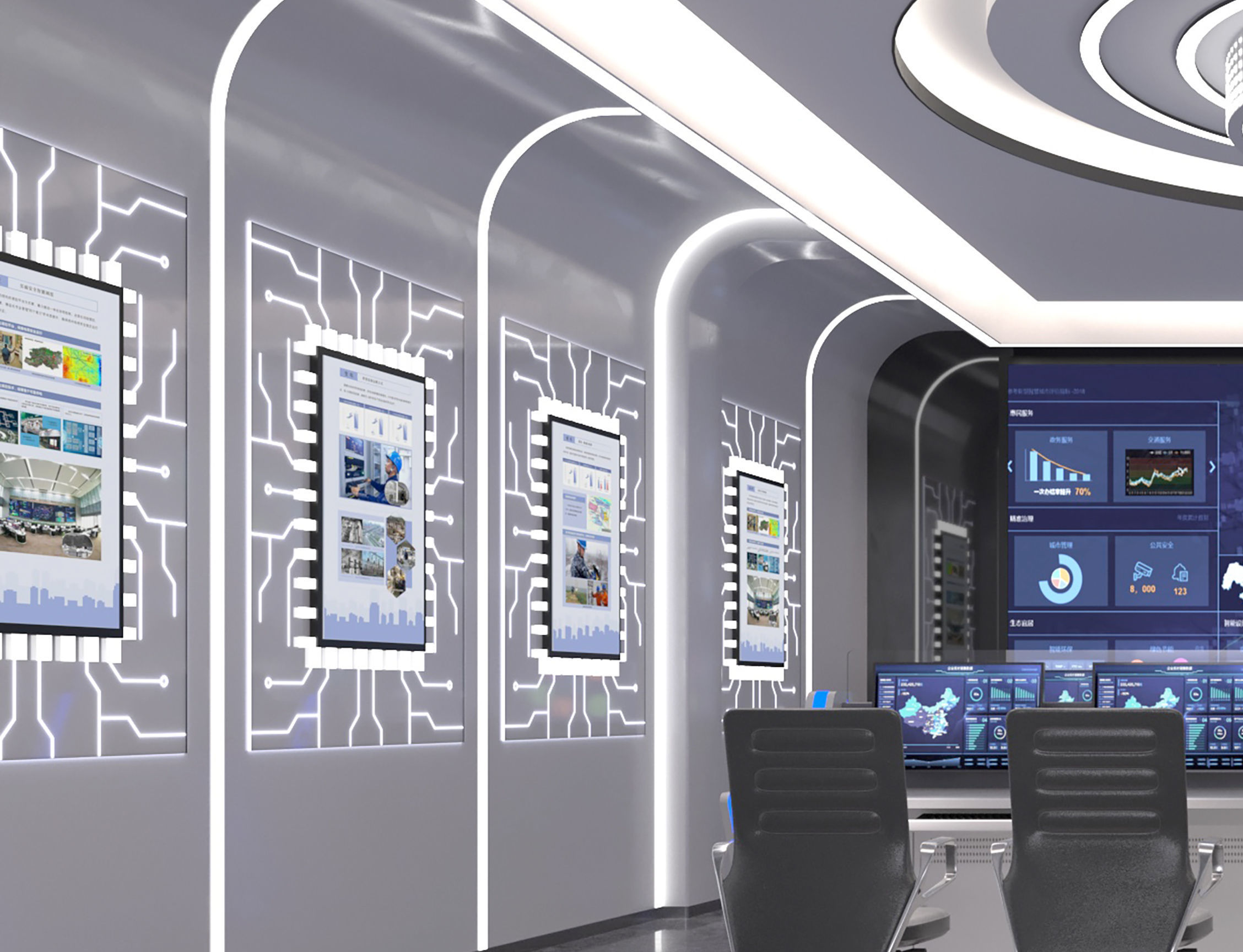 control room 3D model | CGTrader