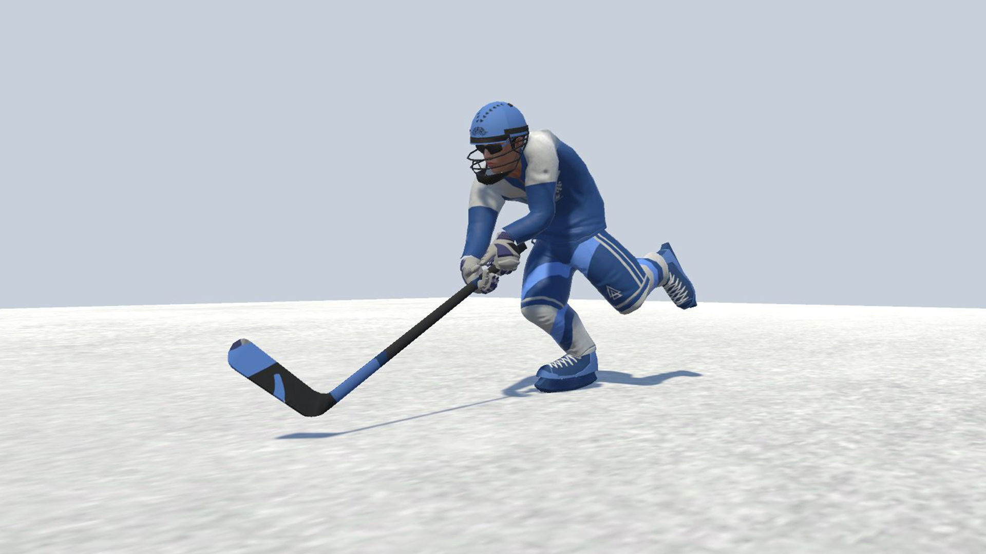 Ice Hockey Actions 3D model animated rigged | CGTrader