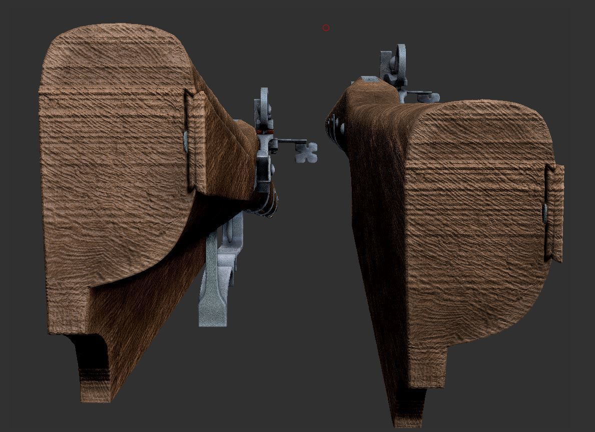 3D model Musket 17th century VR / AR / low-poly | CGTrader