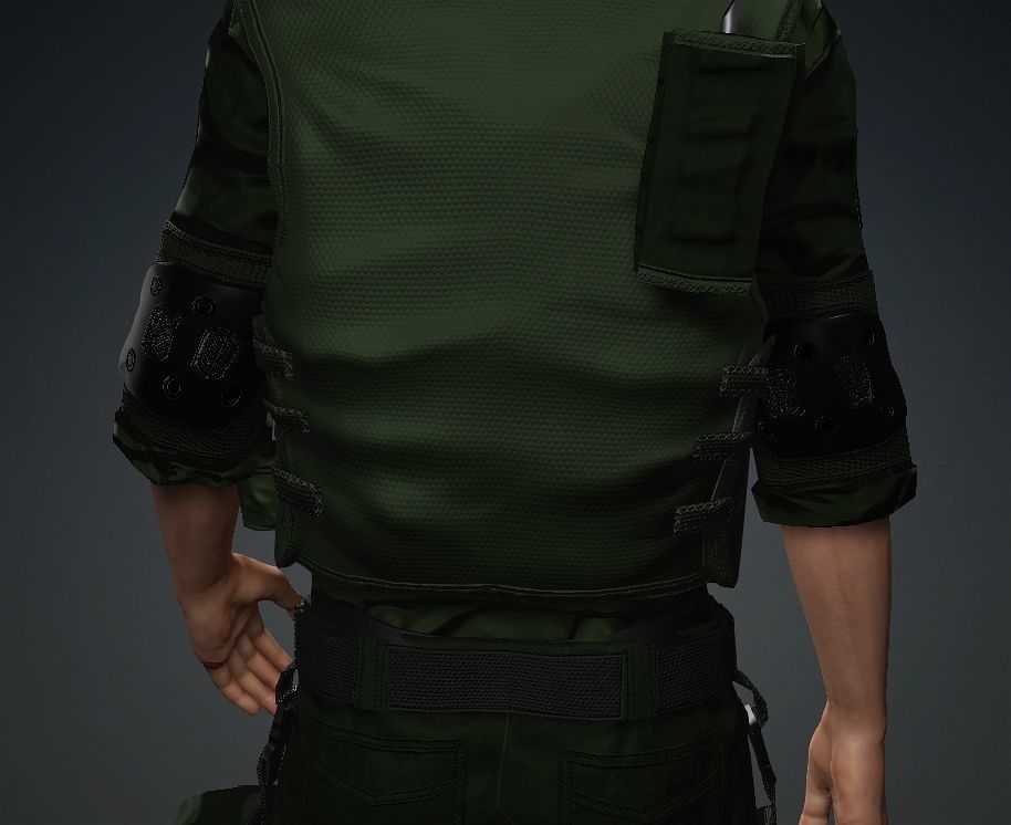 Army Officer 3D model | CGTrader