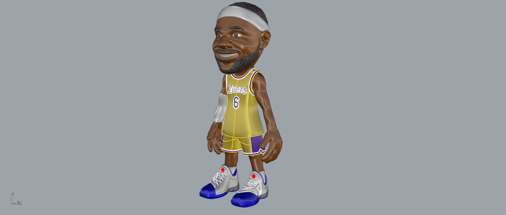 Lebron James 3D model 3D printable | CGTrader