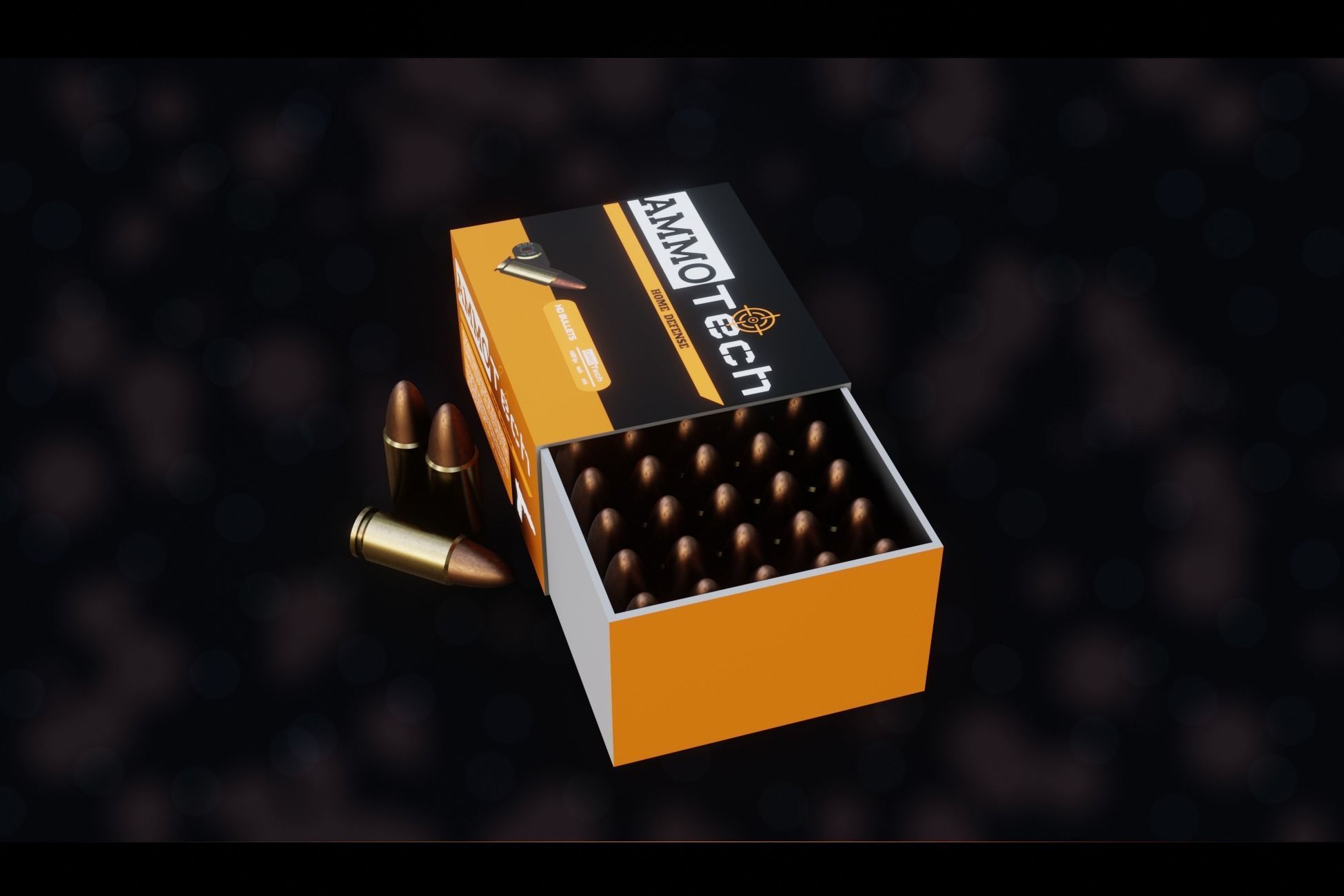 NZ 9mm Ammo free VR / AR / low-poly 3D model | CGTrader