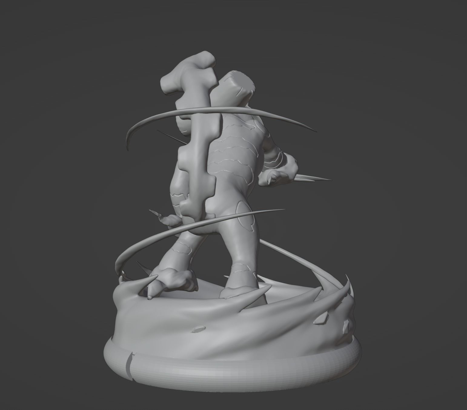 Landorus Therian forme 3D print model 3D model 3D printable | CGTrader