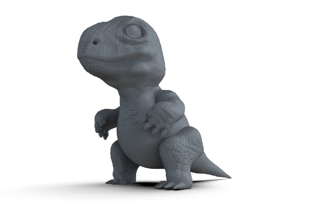 Baby Dino 3D model 3D printable | CGTrader