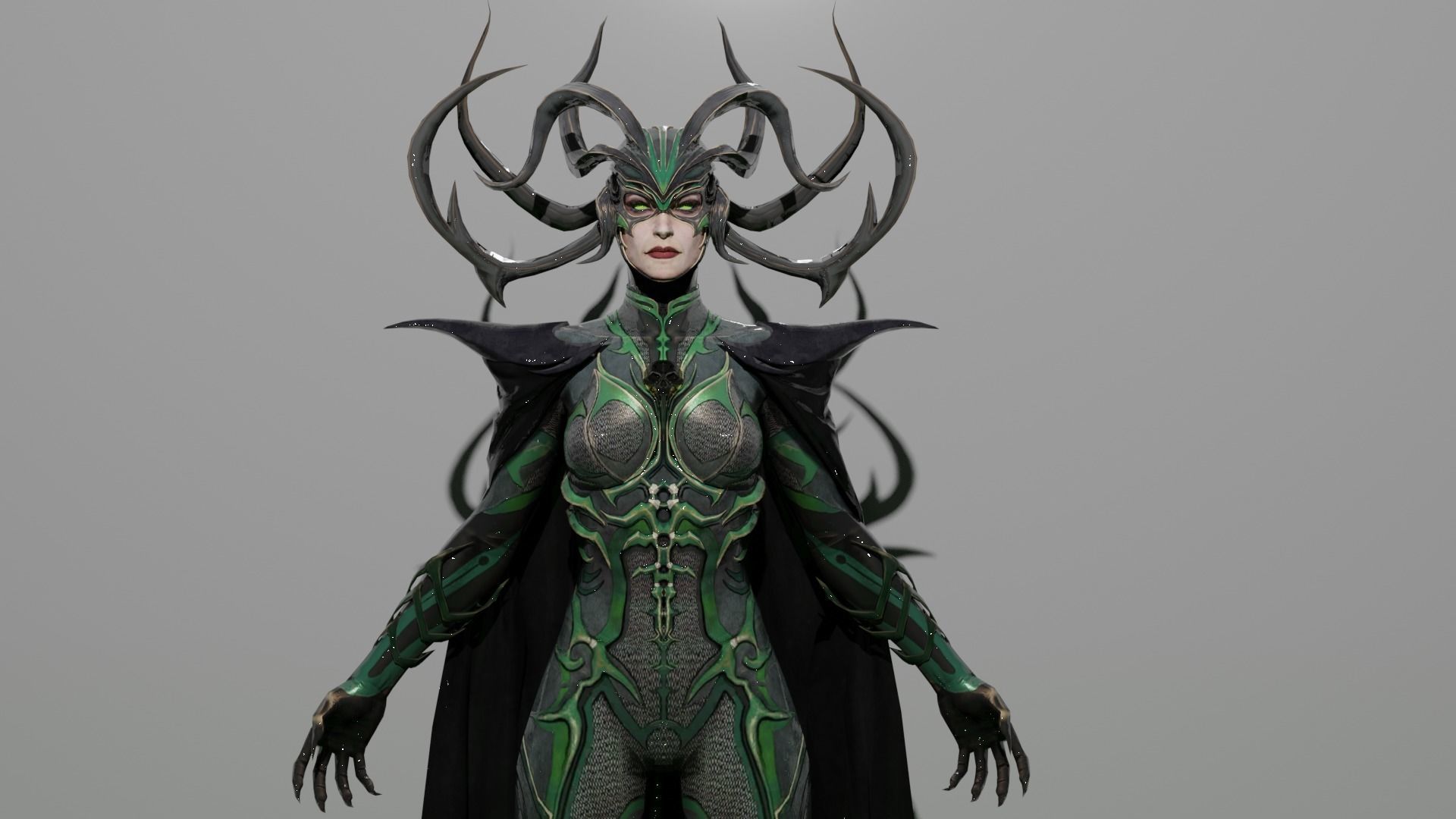 Helaa female loki 3D model rigged | CGTrader