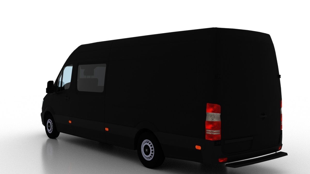 Mercedes Benz Sprinter L4H2 2015 Crew Van EU 3D model | CGTrader