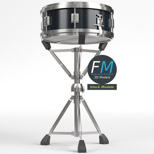 Snare drum 3D model | CGTrader