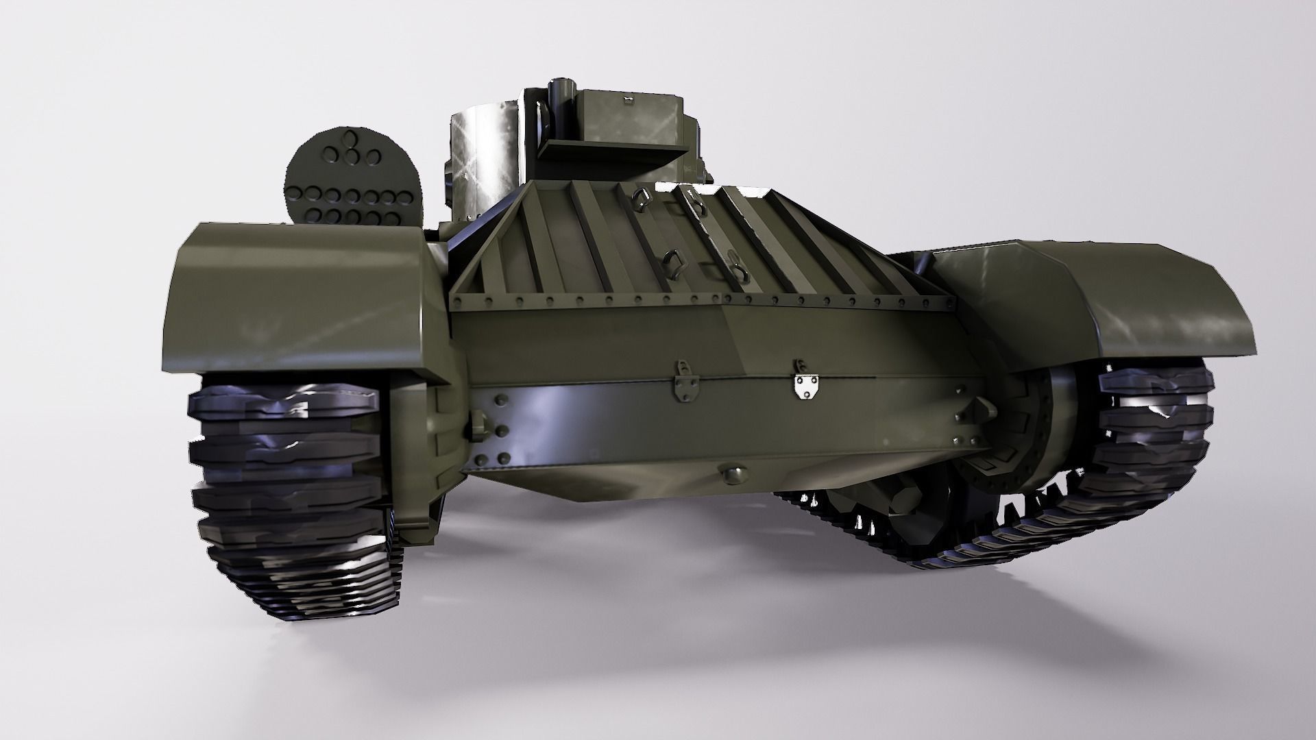 3D model Infantry Tank MkIII Valentine- V VR / AR / low-poly | CGTrader