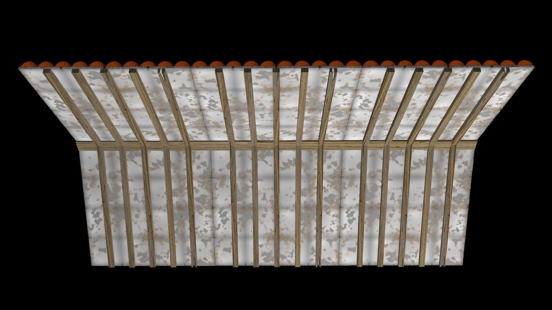 3D model Roof Model VR / AR / low-poly | CGTrader