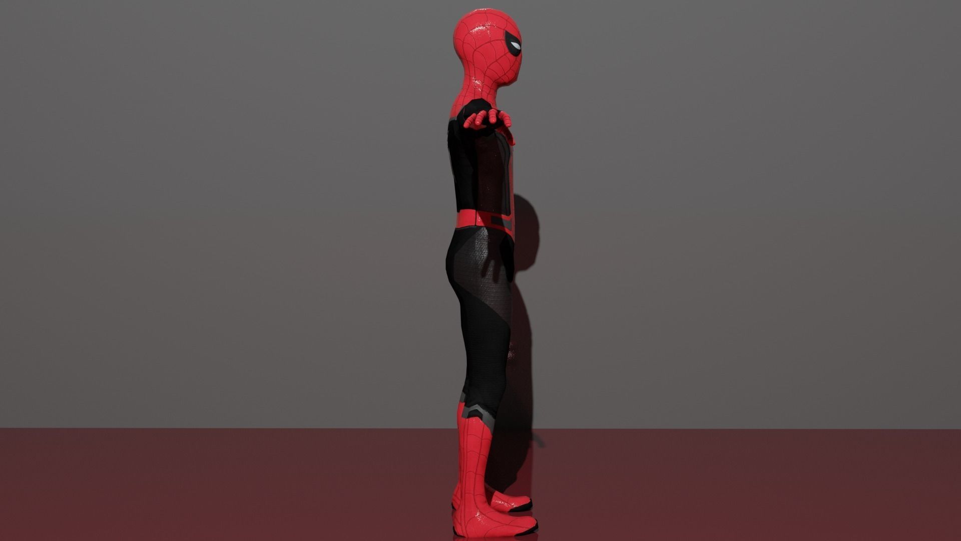 Spider-Man MCU 3D model rigged | CGTrader