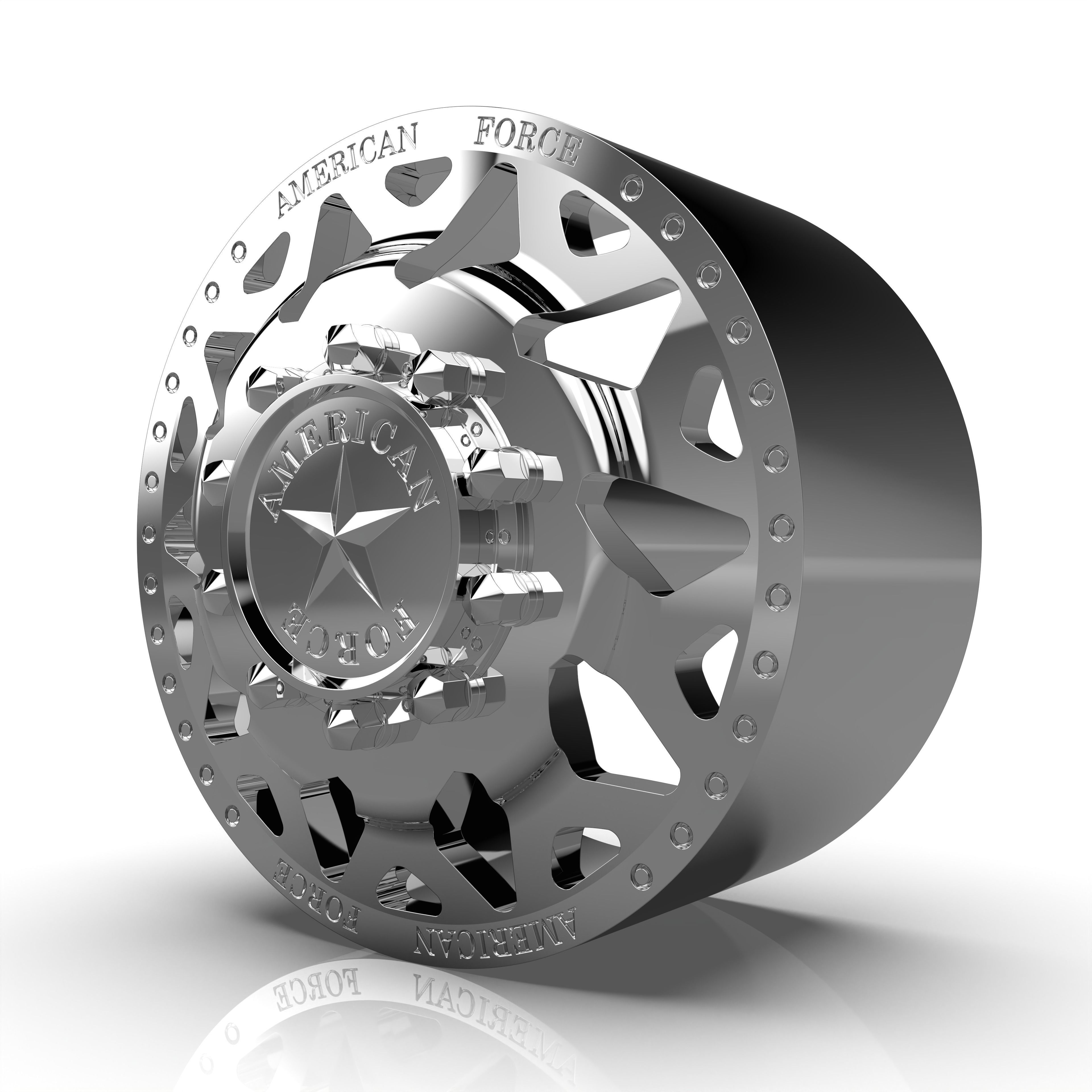 AMERICAN FORCE H01 CONTRA DRW WHEEL 3D model 3D printable | CGTrader