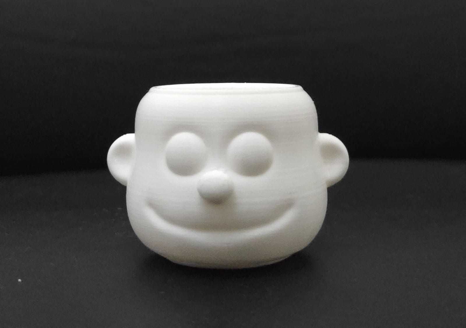 Face Pot 3D model 3D printable | CGTrader