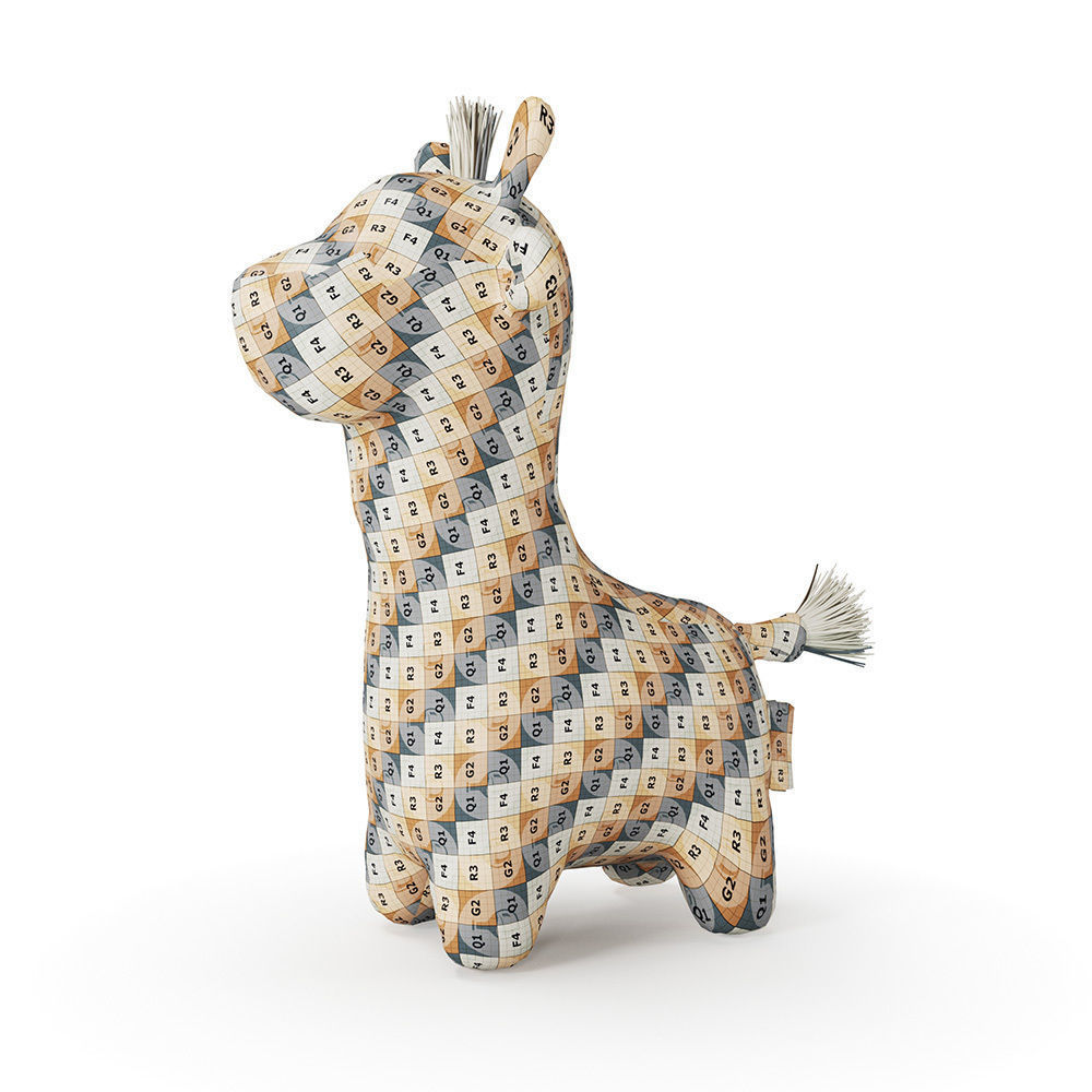 Giraffe soft toy 3D model | CGTrader