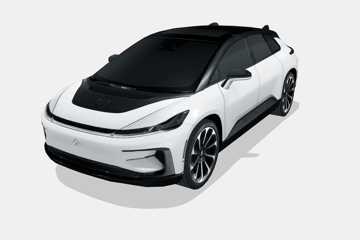 3D model Faraday Future FF91 VR / AR / low-poly | CGTrader