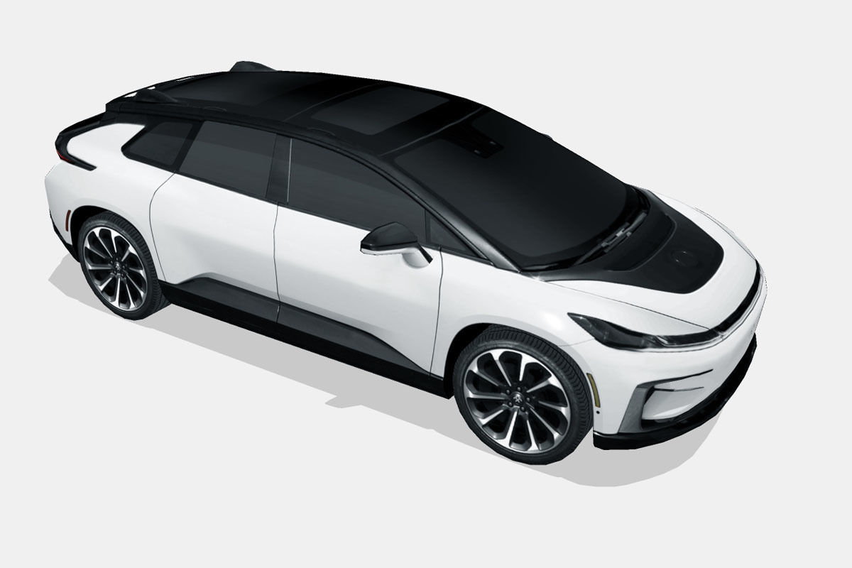 3D model Faraday Future FF91 VR / AR / low-poly | CGTrader