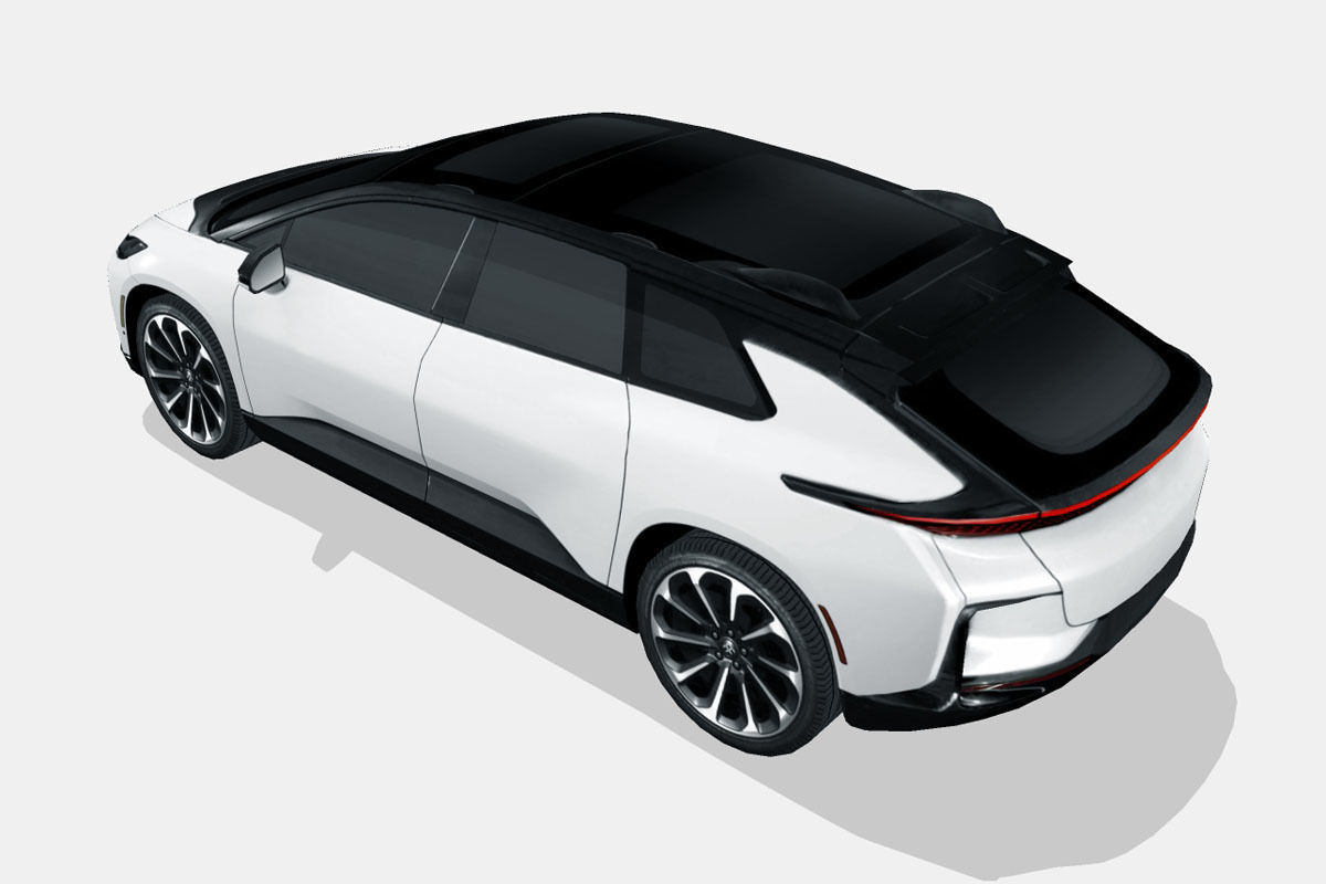 3D model Faraday Future FF91 VR / AR / low-poly | CGTrader