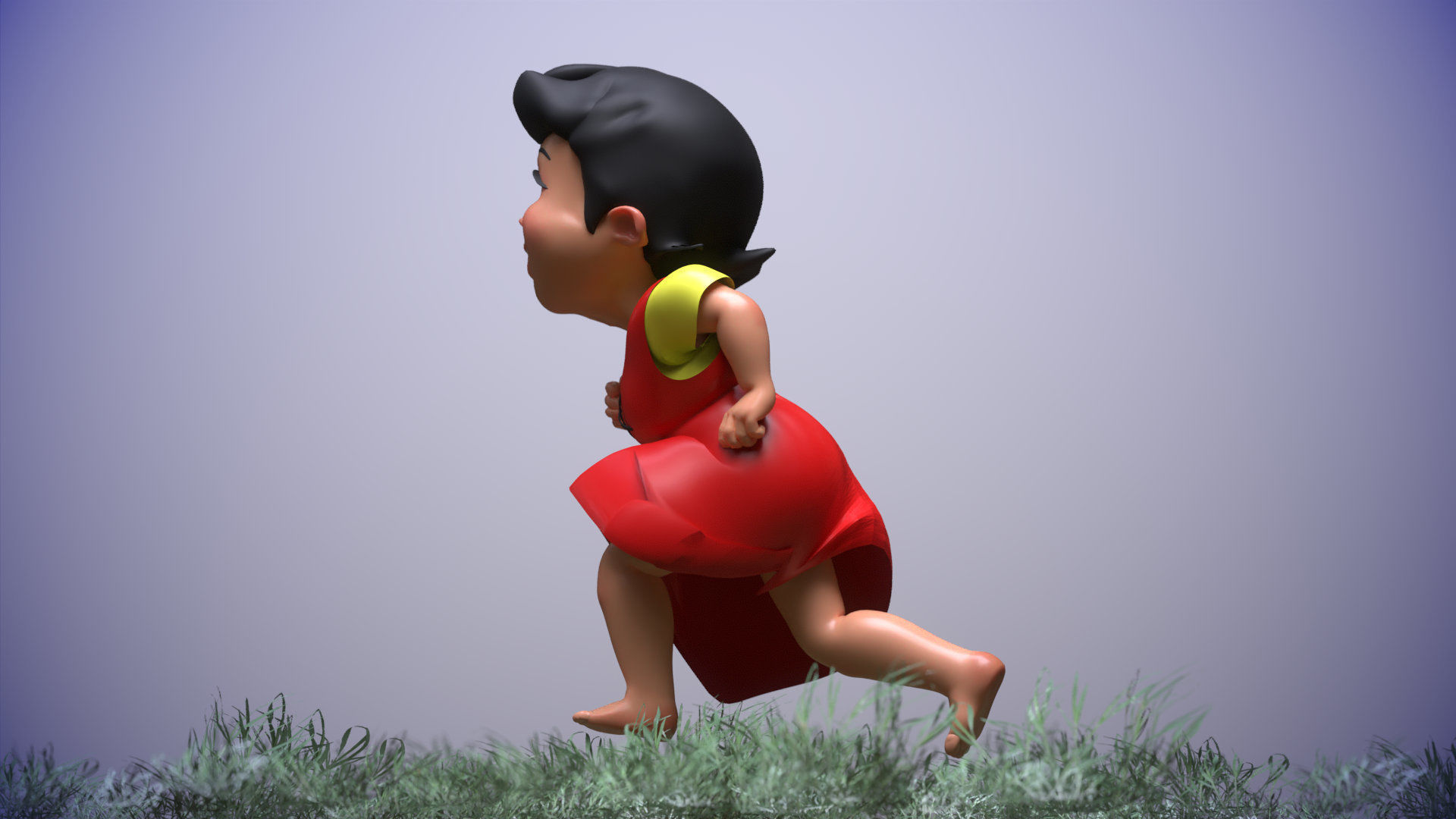 3D model Heidi Girl of the Alps Renderable VR / AR / low-poly | CGTrader