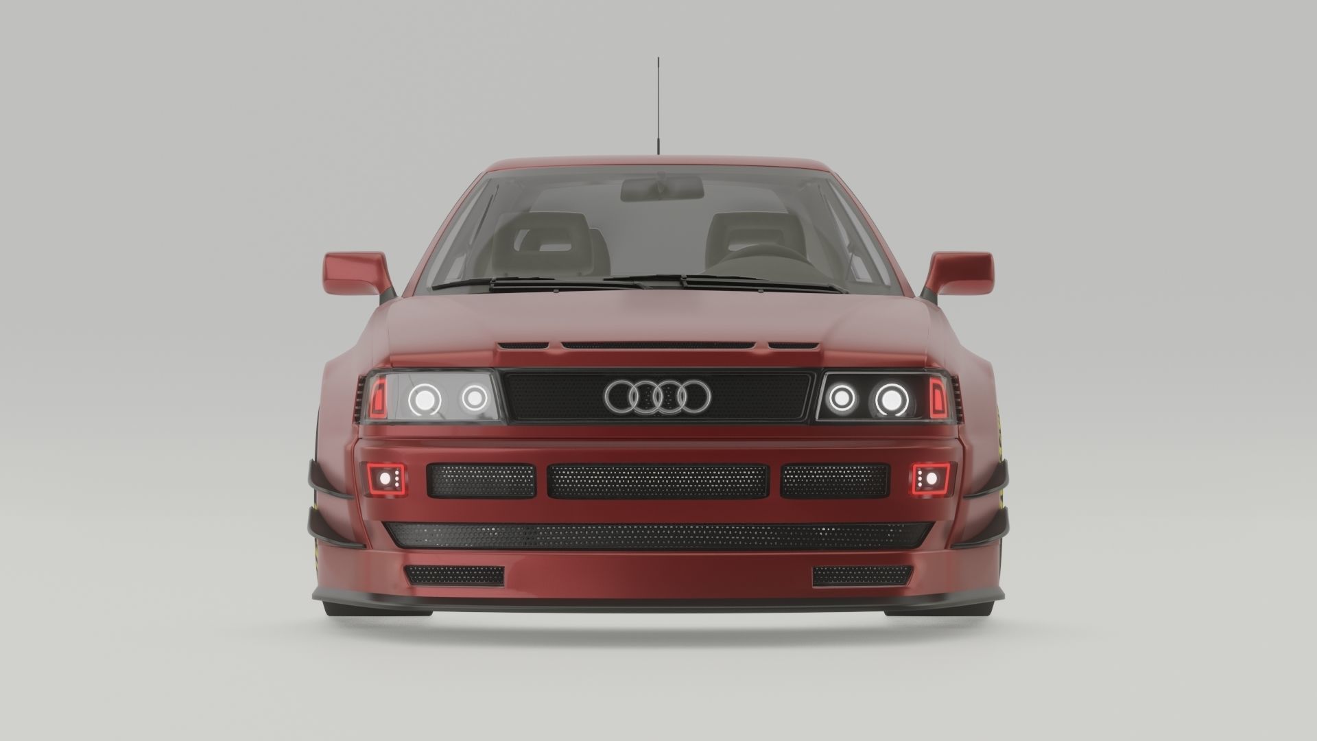 Audi A2 Widebody Kit 3D model | CGTrader