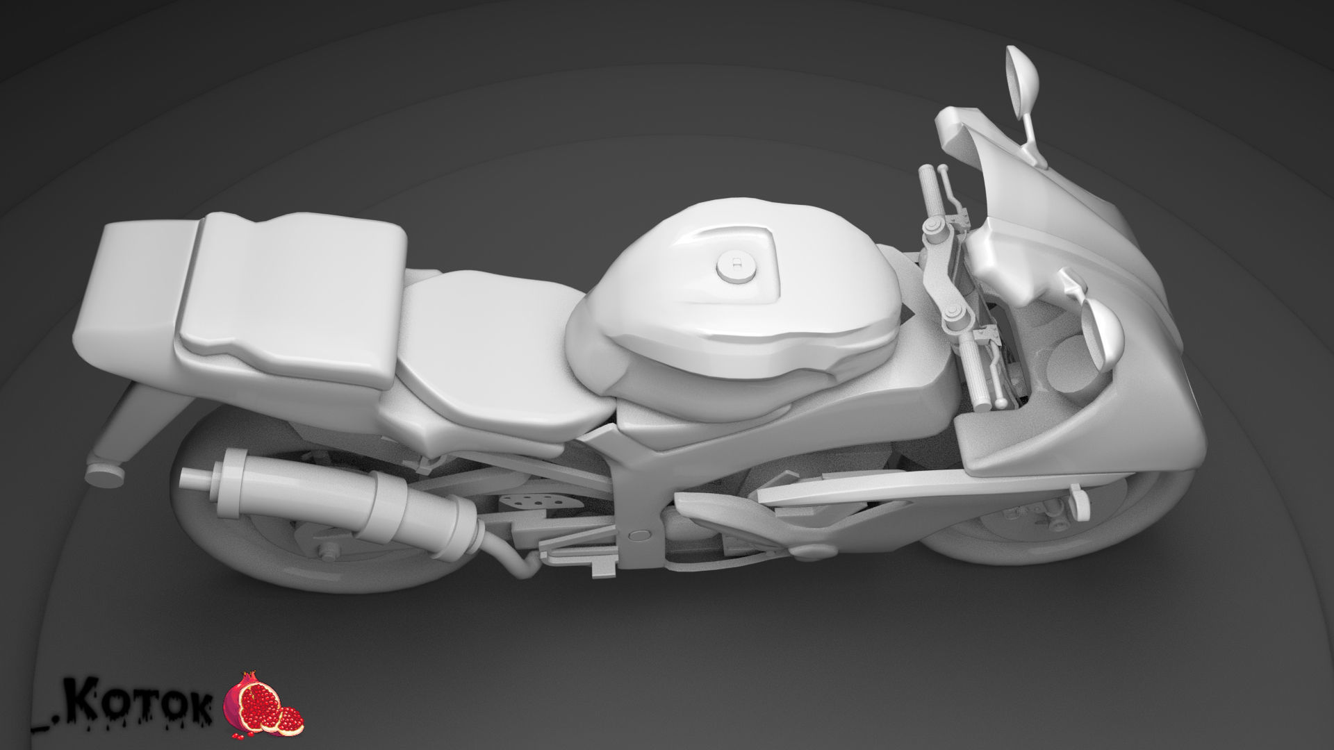 motorcycle free VR / AR / low-poly 3D model | CGTrader