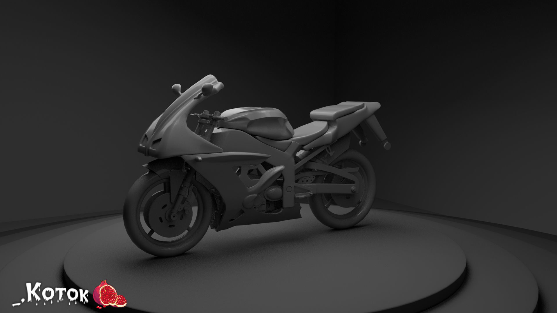 motorcycle free VR / AR / low-poly 3D model | CGTrader