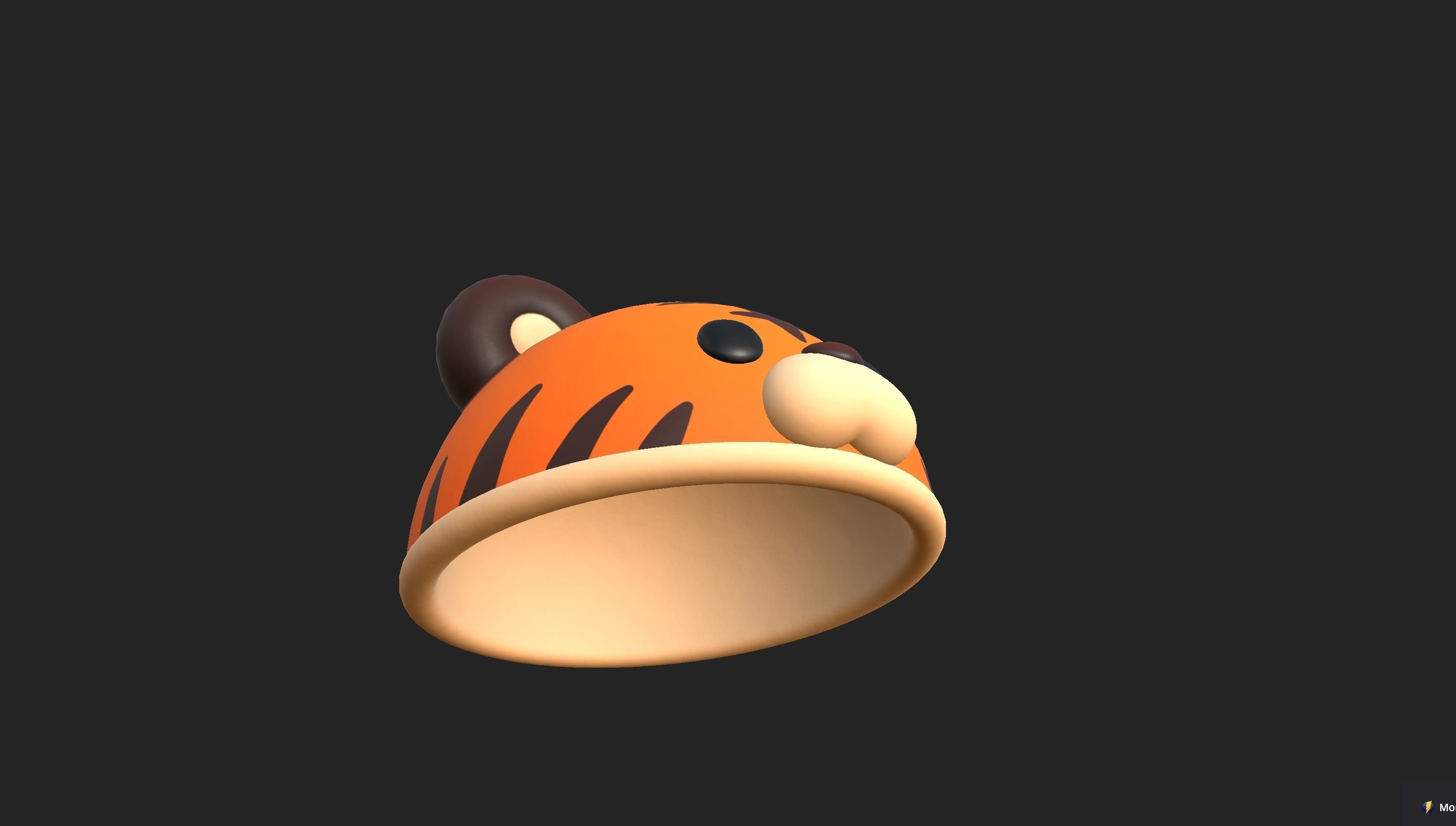 Hat022 Tiger Hat 3D model | CGTrader