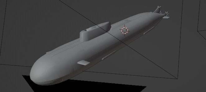 3D model Submarine 3D Model VR / AR / low-poly | CGTrader