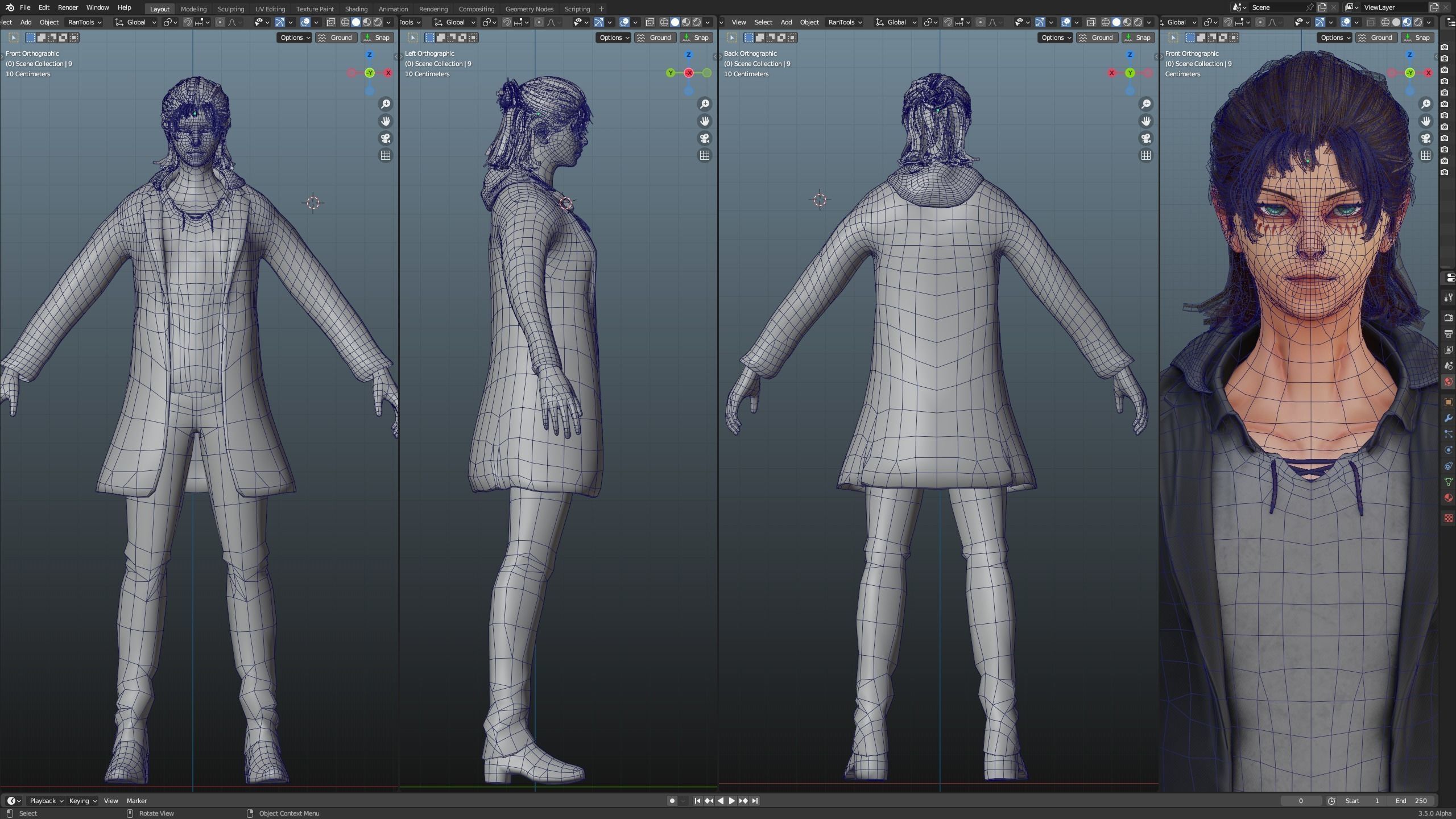 3D model Eren Yeager VR / AR / low-poly | CGTrader