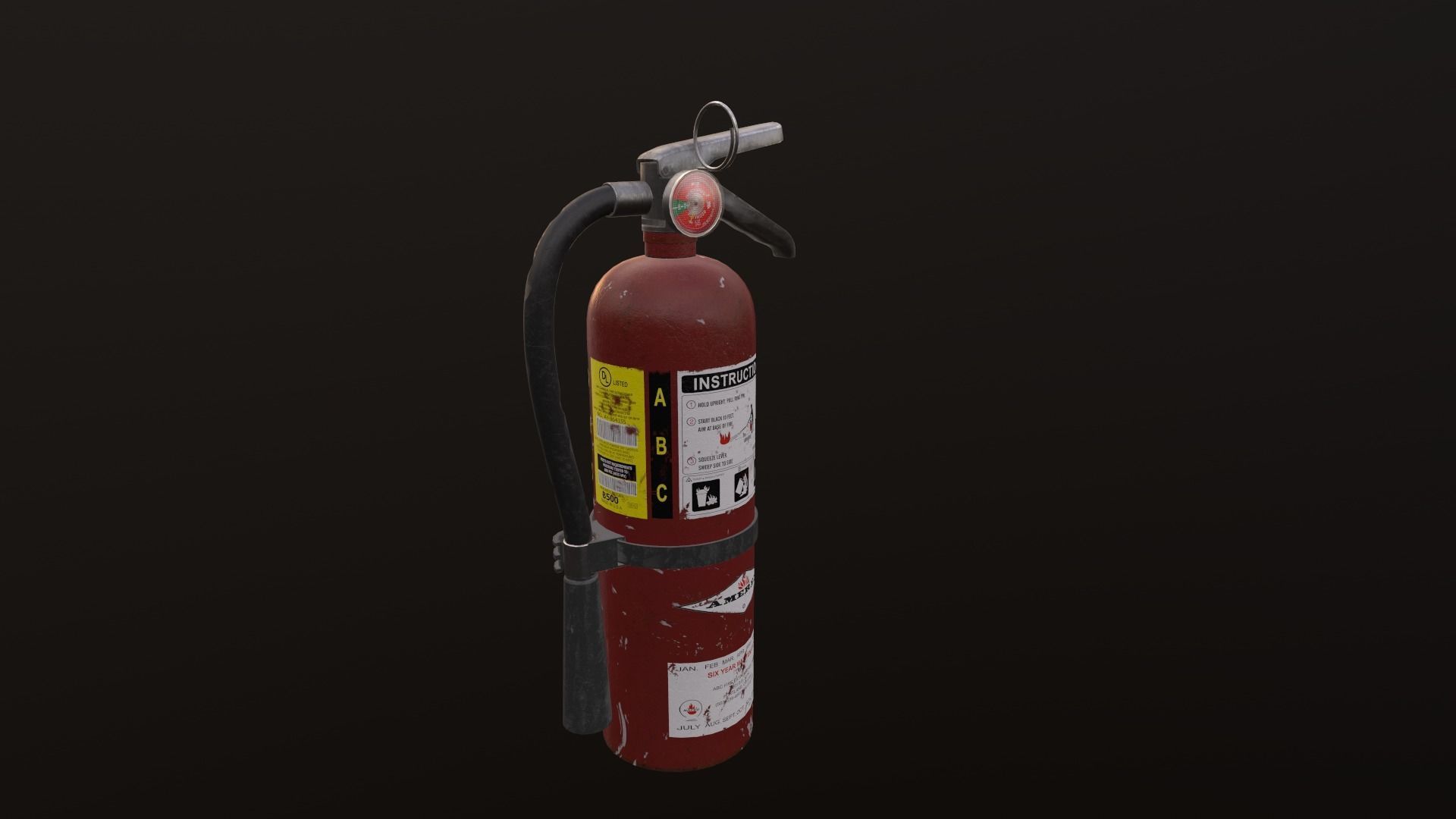 Fire Extinguisher free VR / AR / low-poly 3D model | CGTrader