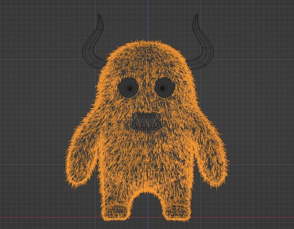 Monster character free VR / AR / low-poly 3D model | CGTrader